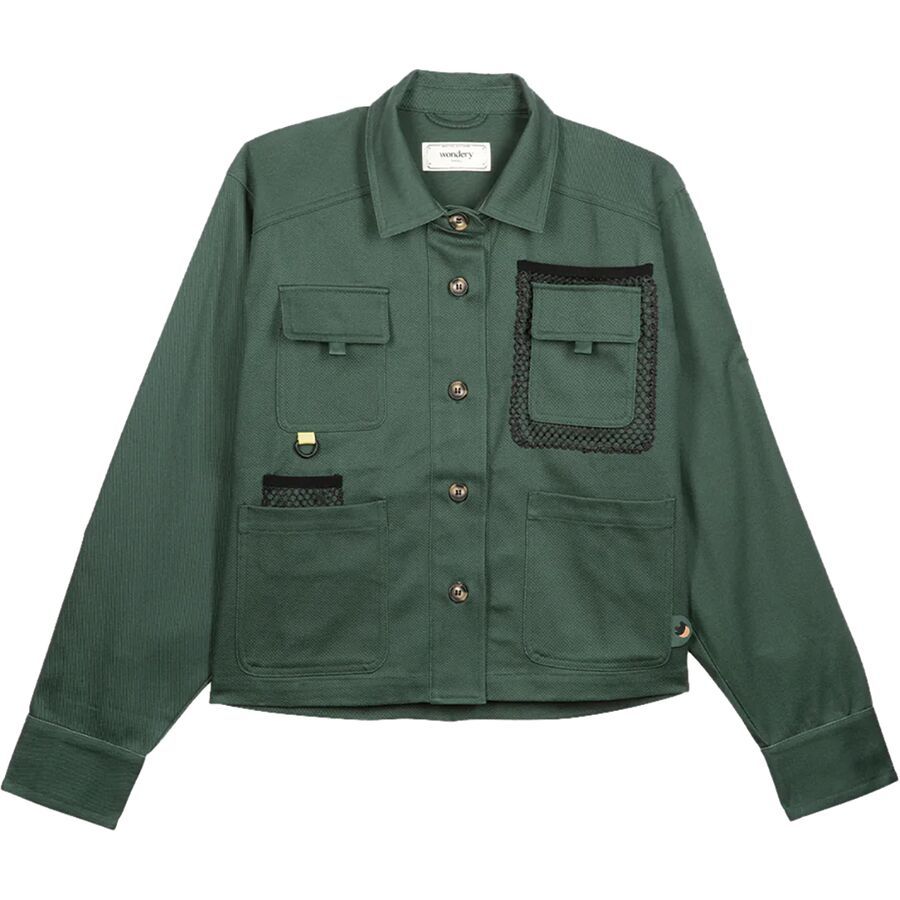 (取寄) ワンダリー レディース ライアン カーゴ シャツ ジャケット - ウィメンズ Wondery women Ryan Cargo Shirt Jacket - Women's Forest Wondery Ryan Cargo Shirt Jacket - Women's - Women