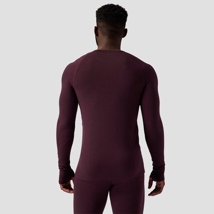 Backcountry Cedars RWS Merino Lt-Wt Baselayer Crew Top - Men's - Men